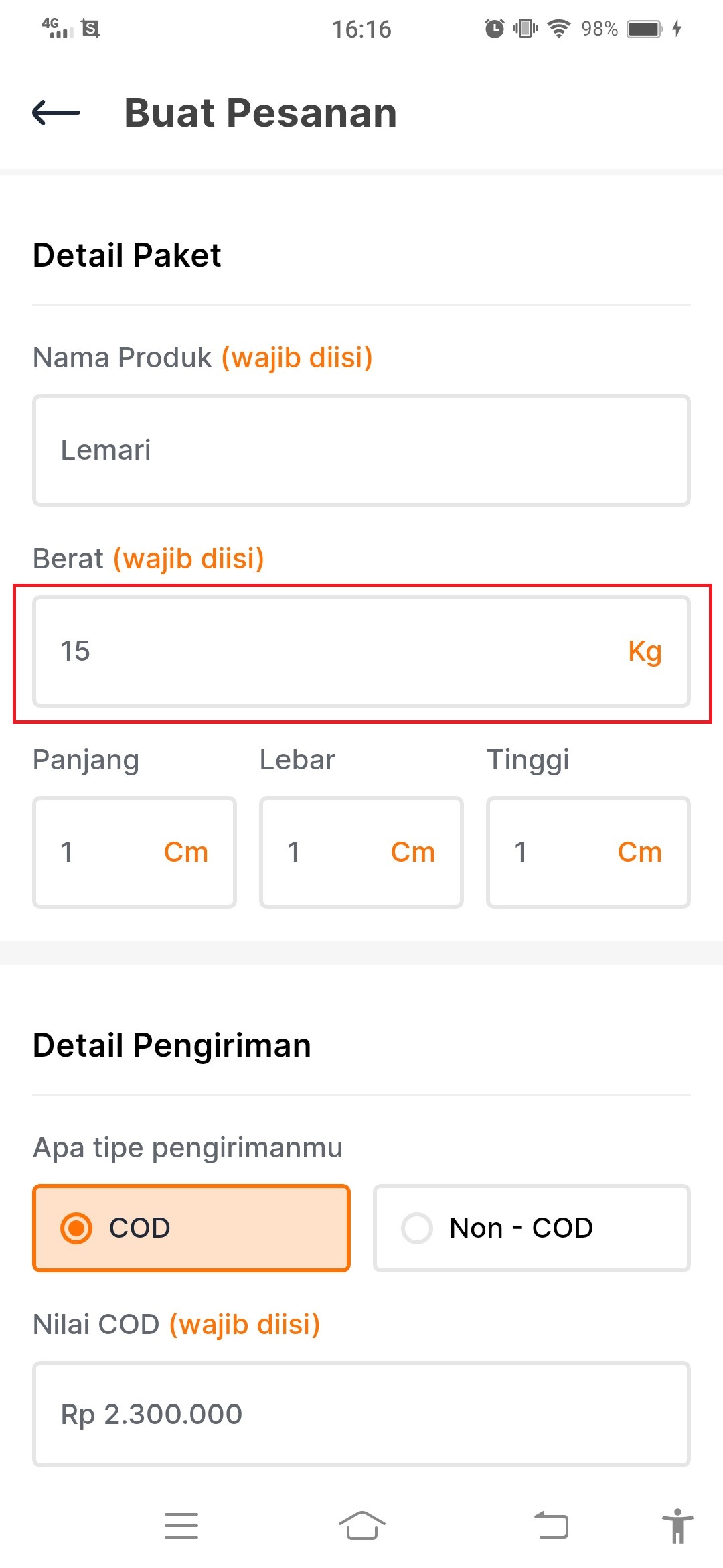 Kirim Paket Besar dan Berat Bisa COD Seluruh Indonesia bosCOD.com ...