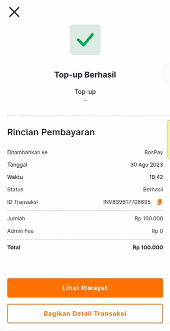 Topup Otomatis Mudah Pakai QRIS bosCOD.com